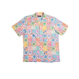 EIGHT X Neutrals / Tesserae Button Up Short Sleeve