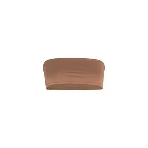 CIRCULAR PATH Bandeau Top Pecan - Brown