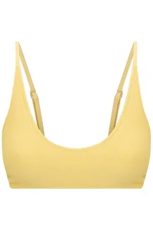 FLOATING SWIM Katakolon Top Buttercup Rib