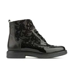 EMBASSY LONDON USA Hatter Floral Ankle Boots