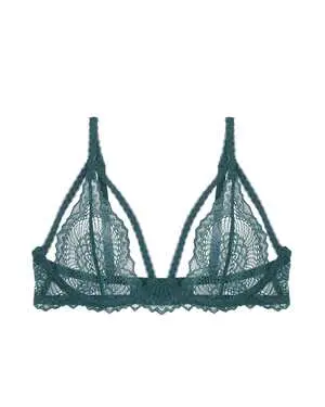 JOURNELLE Natalia Underwire Bra Emerald - Pink