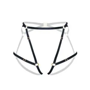 MONIQUE MORIN LINGERIE Frisson Harness - Black
