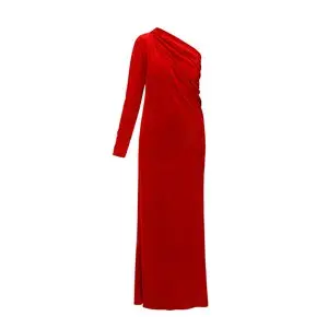 LIA ARAM Asymmetric Gown With Train