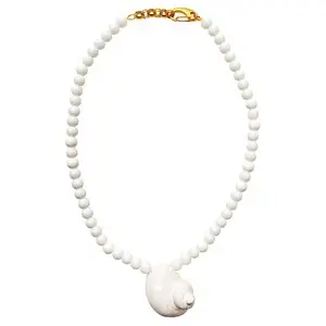 SMILLA BRAV Necklace Sienna - White