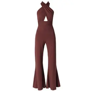 ITALIA A COLLECTION Mocha Glam Jumpsuit