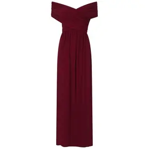 CELESTINE & MAE Sidra Maxi Dress In Rumba - Red