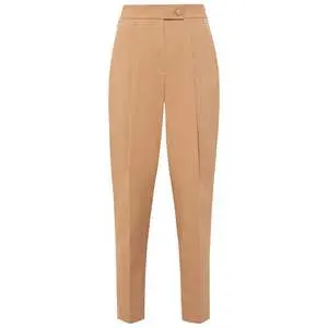 FEMPONIQ Tailored Cotton Trouser - Brown