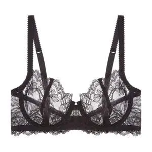 JOURNELLE Anais Low Balconette Bra Noir - Black
