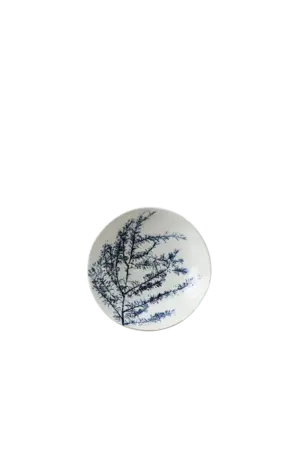 Botanical Boys Blue / White Cobalt Blue Fynbos Ceramic Plate Four - Blue/white