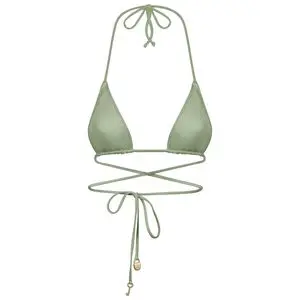 BIANCA RESORTWEAR Yasmin Bikini Top In Sage - Green