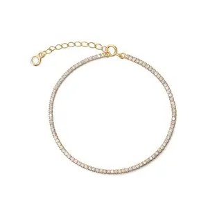 ESTERAH Classic Tennis Bracelet - Gold