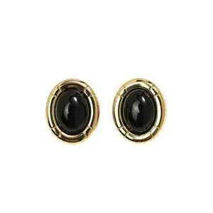 MISS CECILIA Camille Studs - Black