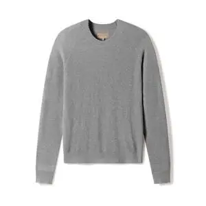 WESTON JON BOUCHER Valen Waffle Knit Cashmere & Wool Sweater - Grey