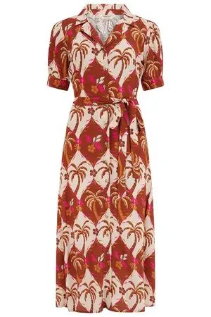 SUGARHILL BRIGHTON Penelope Midi Shirt Dress