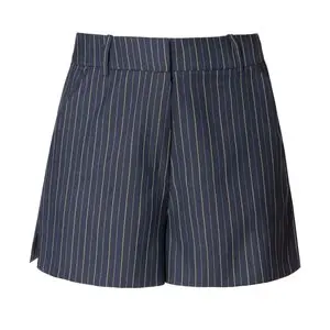 AGGI BY HALEWSKI Betsy Infinity Tailored Mini Suit Shorts - Blue