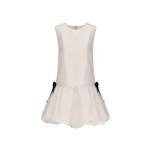 GEORGETTE Coco Mini Dress - Grey