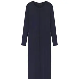 RAVE ON TREND Knitted Maxi Dress - Blue