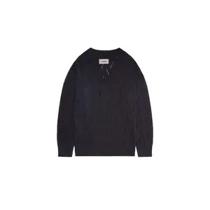 LA GRANNI Oversized V-neck Jumper