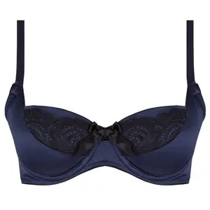 EMMA HARRIS Signature Navy Balcony Bra - Blue