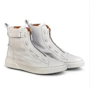 KURT LINCOLN Phantom High Top Sneaker - White