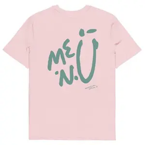ANCHOR & CREW Cotton Twelve Me.n.u Editions Organic Cotton T-shirt - Pink