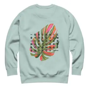 ANCHOR & CREW Ice Organic Design Passenger Organic Cotton Sweatshirt - Blue
