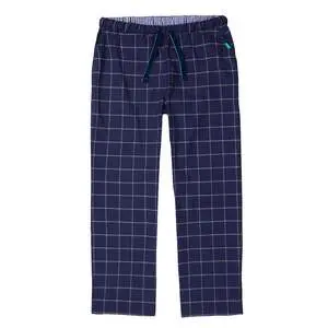 LOUNGERS Blue / Grey Loungewear Trousers-pants Regular Length Sea Otter Design - Blue/grey