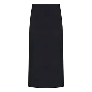 MAVLO Satin Midi Pencil Skirt