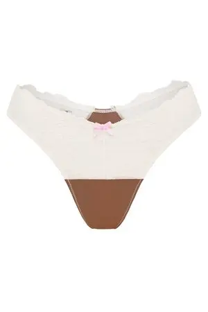 WILD LOVERS LONDON Solene Brief - Brown