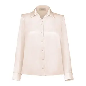 ANSE VICTORIN Alva Silk Blouse Cream