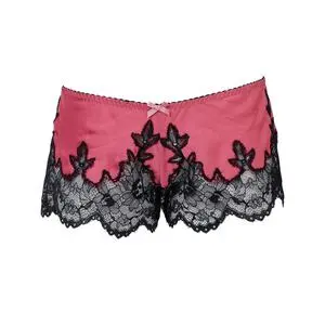 LES JUPONS DE TESS Pink / Black Odeon Shorty