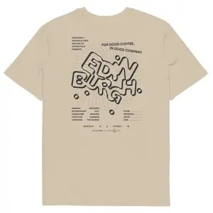 ANCHOR & CREW X Gustatory Organic Cotton T-shirt - Brown