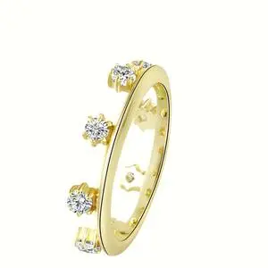 ONEWILDONE Rizz Eternity Stacking Pinky Ring - Gold