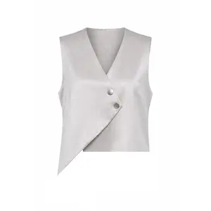 MIRIMALIST Ixir Vest Silver - Grey