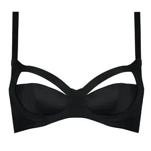 EMMA HARRIS Tamara Balcony Bra - Black