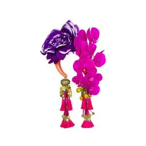 JULIA CLANCEY Orchid Violeta Dream Flower Band - Purple