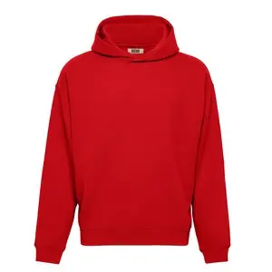 OCIO LEISUREWEAR Oversized Hoodie In Pop - Red