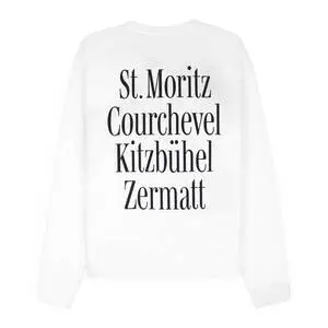 VELD Beverly Ski Tour Long Sleeve T-shirt - White