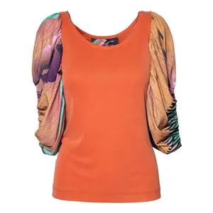 ARTISTA Ivy Shape Top Terracotta - Orange