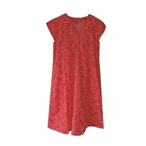 LIME TREE DESIGN Audrey Shift Summer Meadow Magenta And - Orange