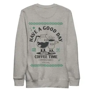 ANCHOR & CREW X Gustatory Cotton Blend Embroidered Sweatshirt - Grey