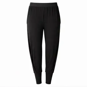 OFF GRID Wasaga Bamboo Yoga Trousers - Black