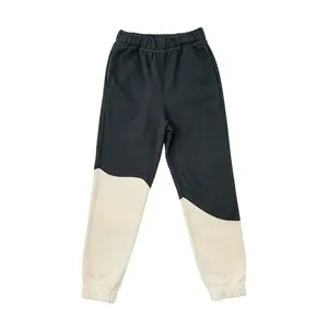 CIRCULAR PATH Neutrals / Wave Sweatpant Cream - Black