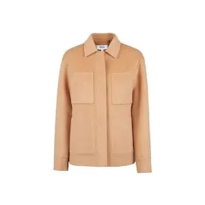 GUARDS LONDON Joanna Wool Cashmere Short Jacket Camel - Yellow