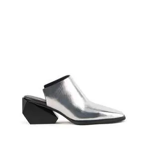 United Nude Ricky Mule Mid - Silver