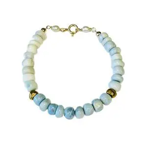 LEXI JEWELRY Calming Opal Bracelet - Blue