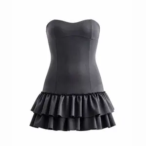 STUDIO LEXI Zion Dress Charcoal