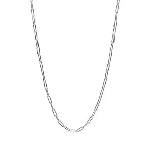 FV JEWELLERY Steel Me Paperclip Chain - Silver