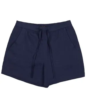 LORDS OF HARLECH Leanne Navy Drawstring Short - Blue