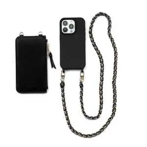 Cordée Cases Emi 3-piece Crossbody Phone Case Set - Black